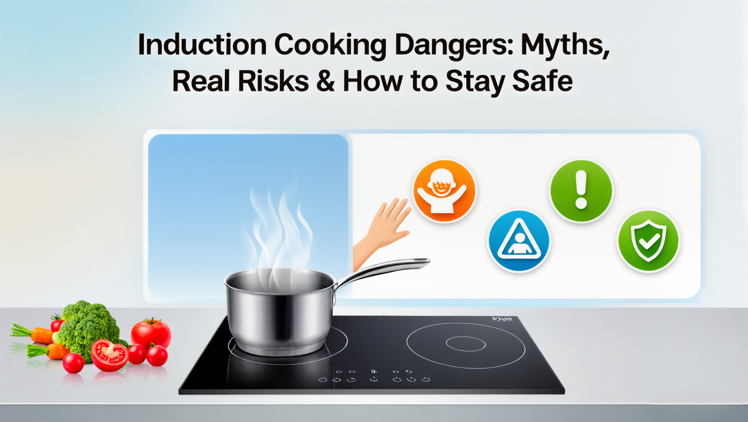 Induction Cooking Dangers: Myths, Real Risks & How to Stay Safe
