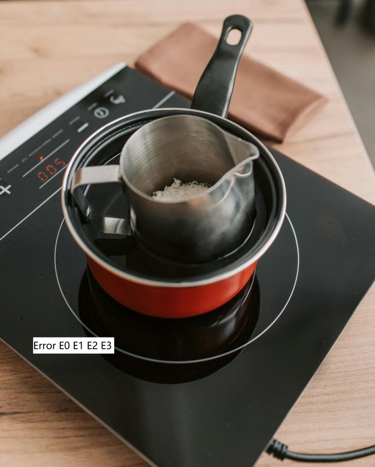 How to Troubleshoot a Summit Induction Cooktop: Fixing Error Codes E0 ...